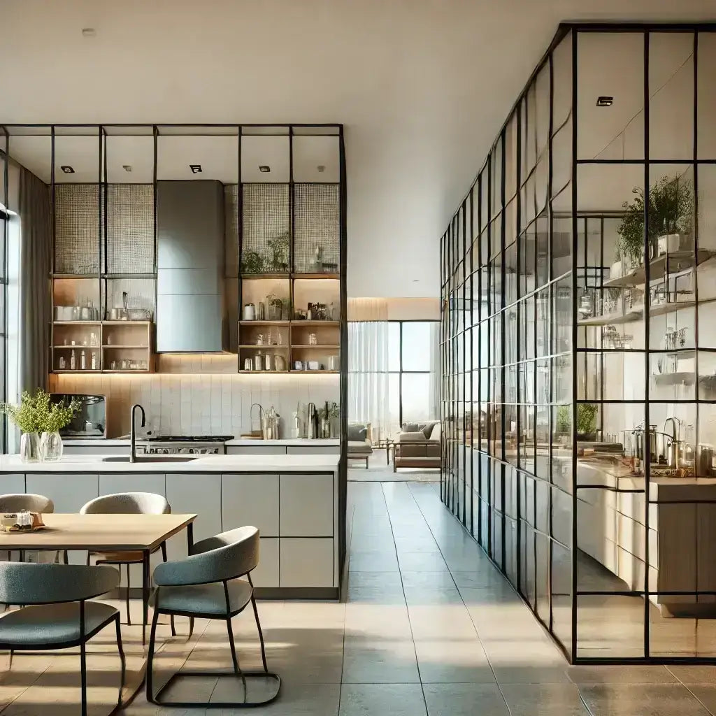 Partition Walls: Transforming Modern Kitchens – Nauradika
