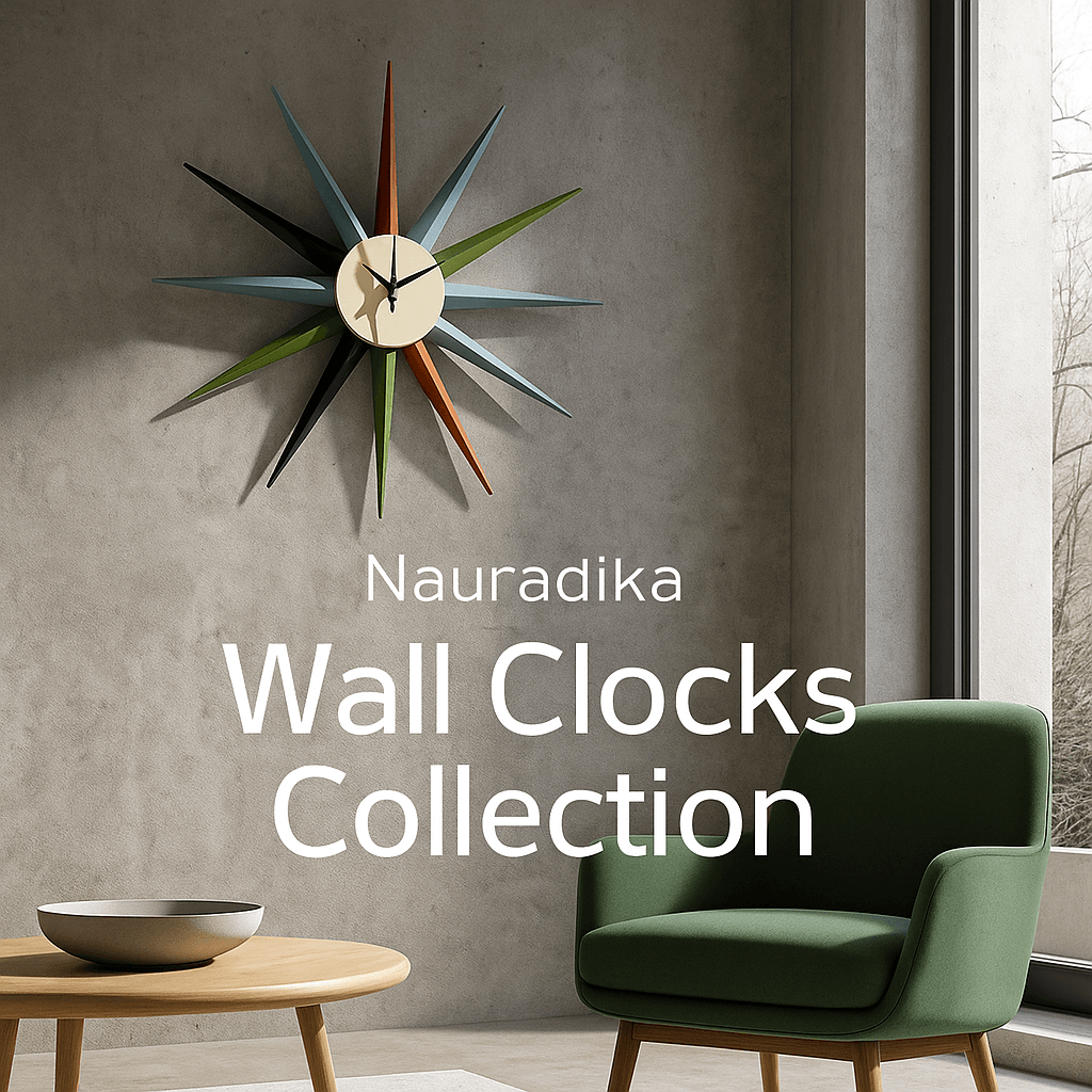 Elegant Wall Clocks Collection – Nauradika